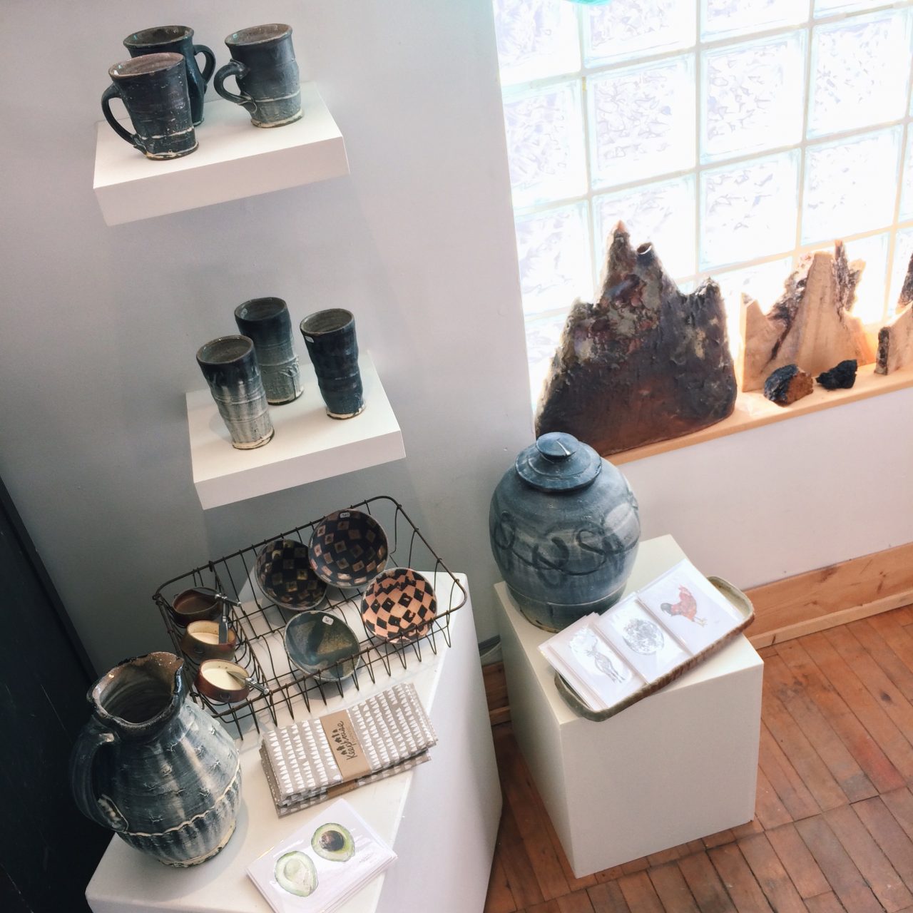 Vessels for Flowers @ Blacksmith Country General | Musing About Mud