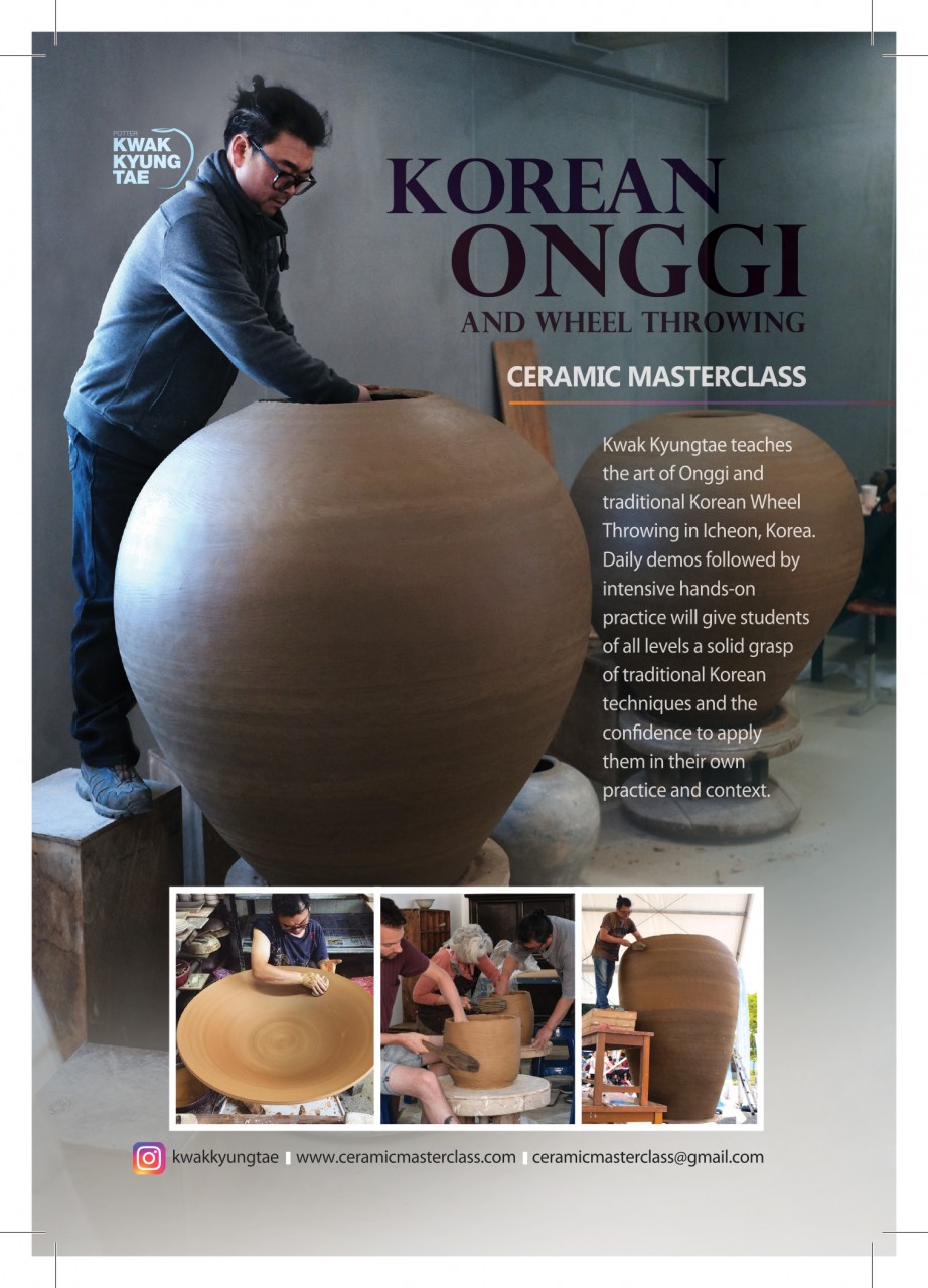Korean Onggi and Wheel Throwing Master Class in Icheon | Musing About Mud