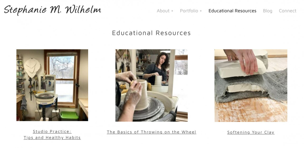 Stephanie Wilhelm tutorials online! | Musing About Mud