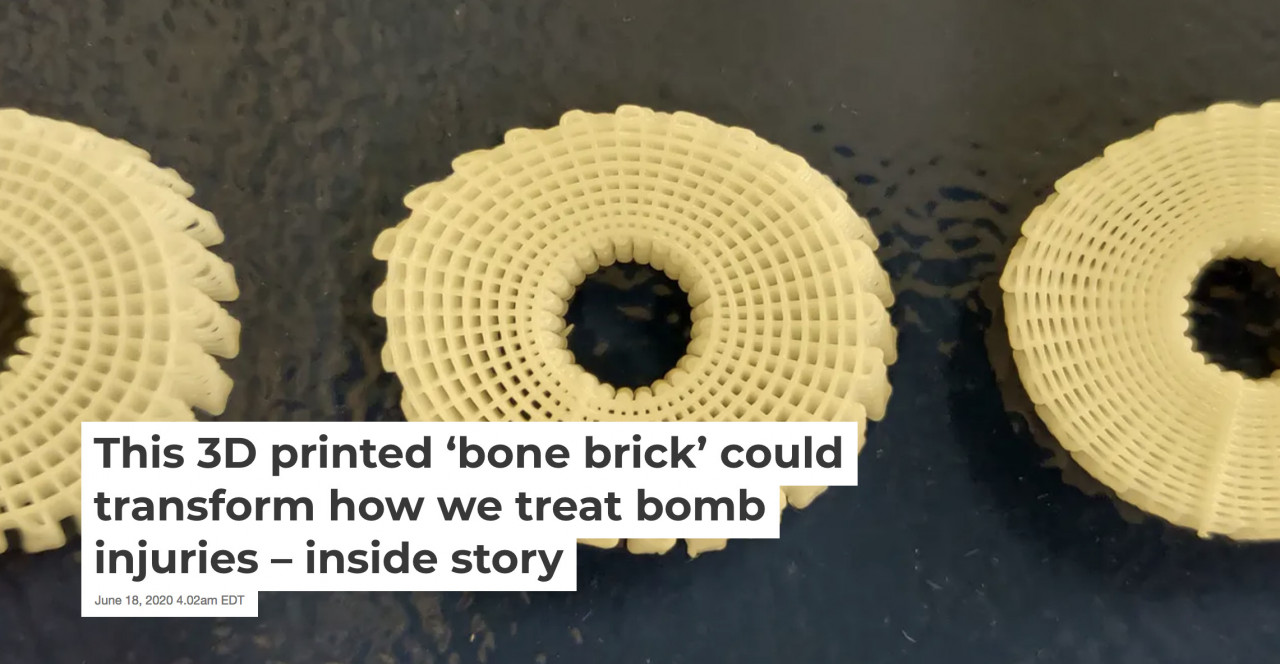 redefining ceramic potential: Ceramic and Polymer Design to treat bomb ...